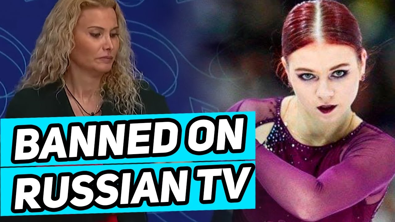 Alexandra Trusova was REMOVED from Russian TV. Trusova will no longer ...