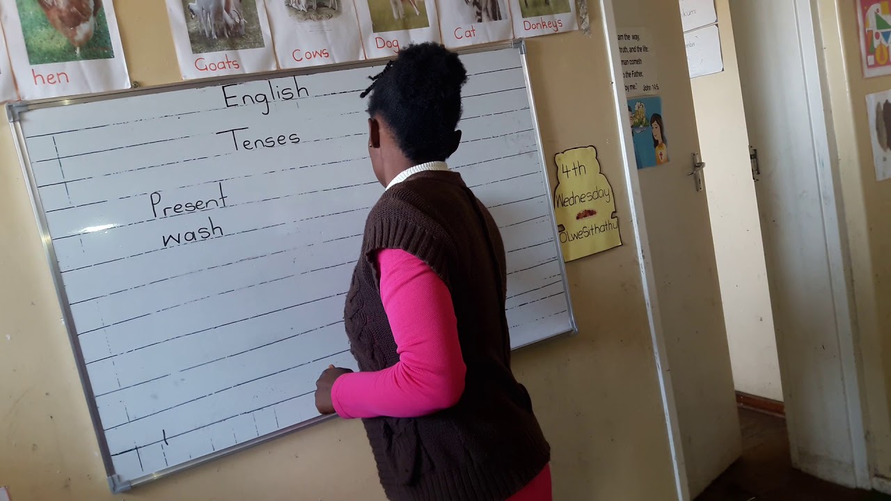 Destiny Learning Centre : Tenses Grade 2 - YouTube