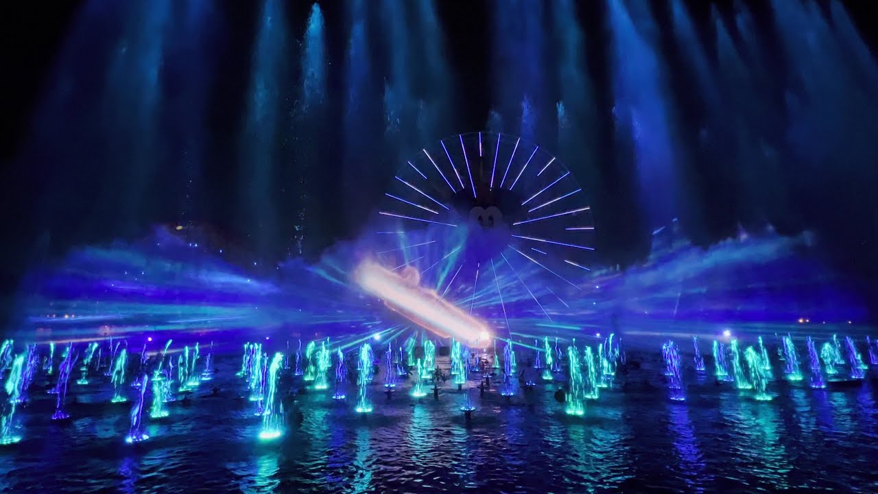 ⛲️1️⃣ World of Color - ONE - 4K Front Ultra-Wide, Full Show | Disney ...