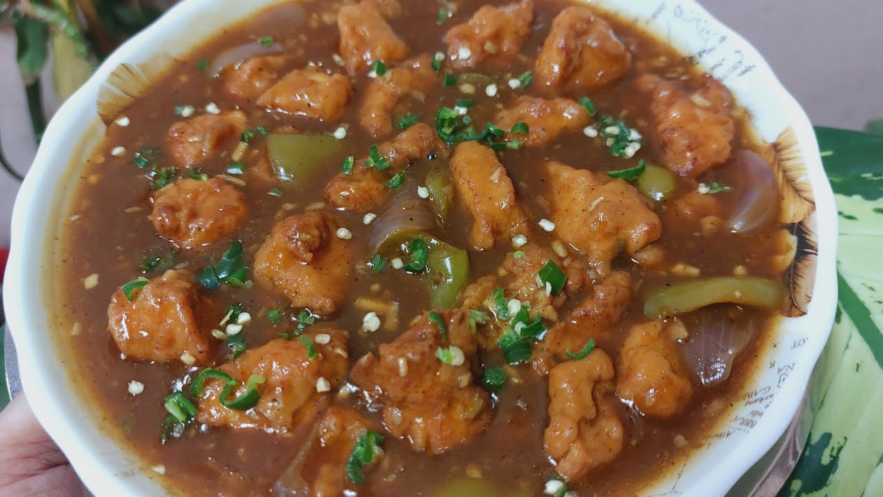 Chilli Chicken Gravy | How To Make Chilli Chicken Gravy At Home | Chicken Chilli with Gravy ...