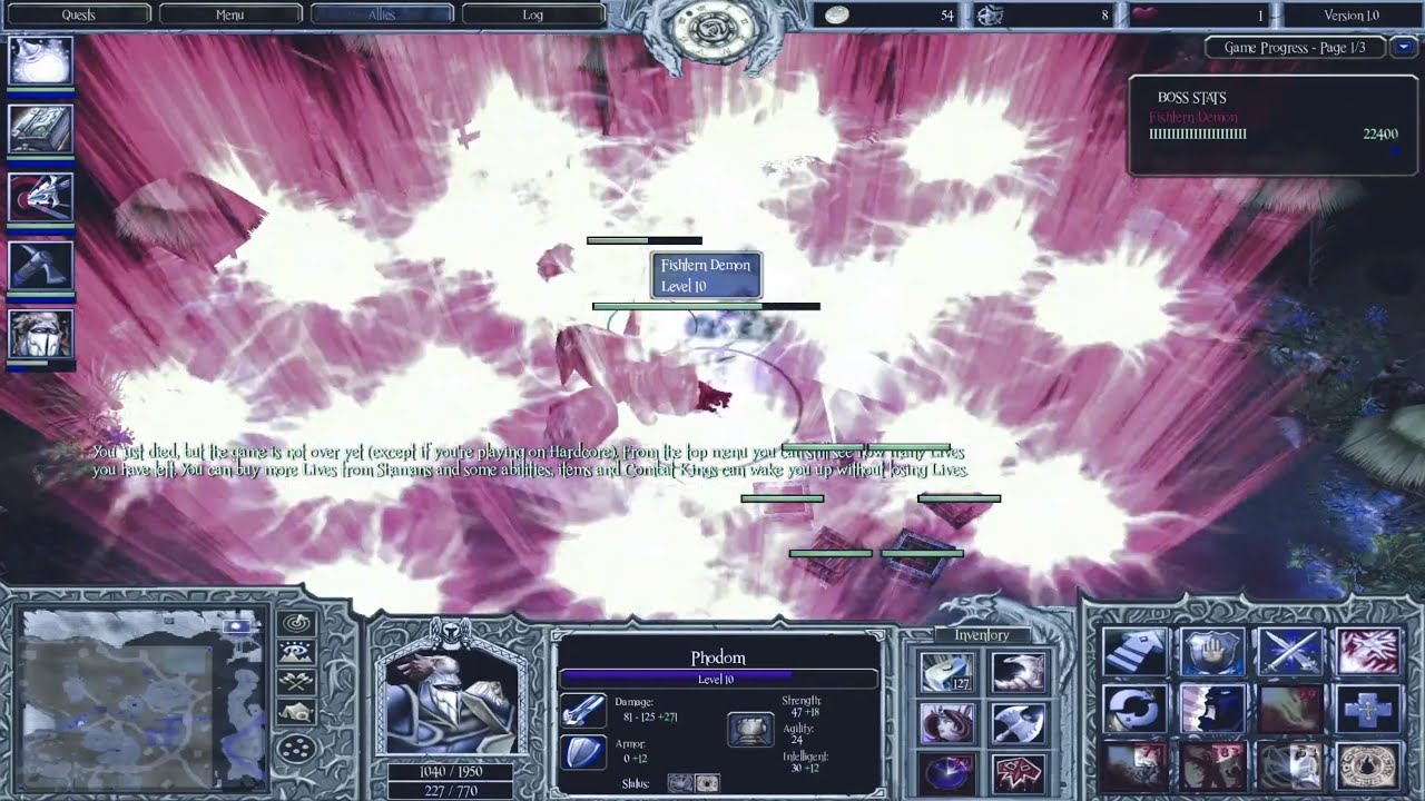 Chapter 1 Walkthrough The Chosen Ones HC WC3 - YouTube