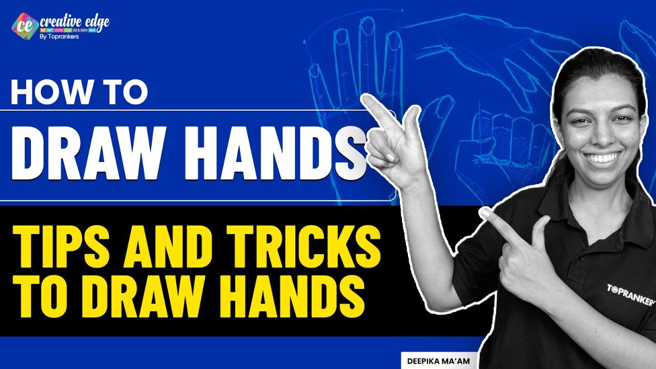 How to Draw Hands | Tips & tricks to Draw Hands for Beginners | Drawing ...