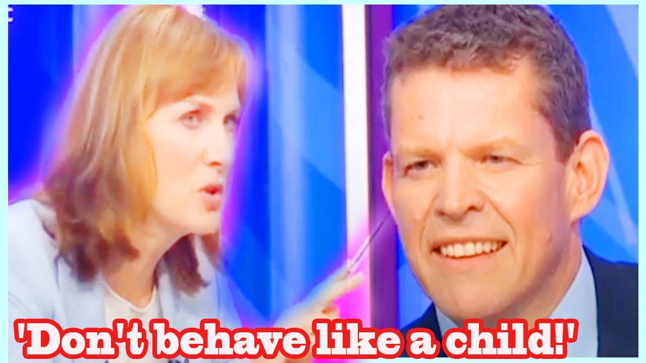 🔥BBC's Fiona Bruce forced to step in as Labour MP fumes: 'Don't behave ...