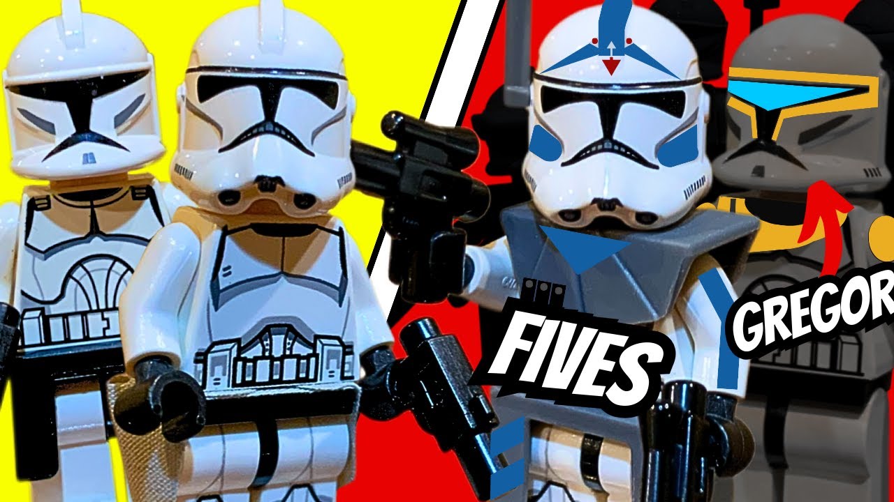 Making the Clone Commanders Lego Won't - YouTube