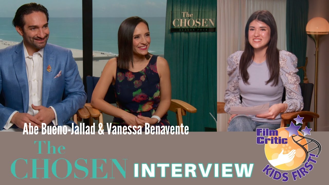Zoe C. Meets The Chosen's Cast of Season 4: Abe Bueno-Jallad and Vanessa Benavente - YouTube