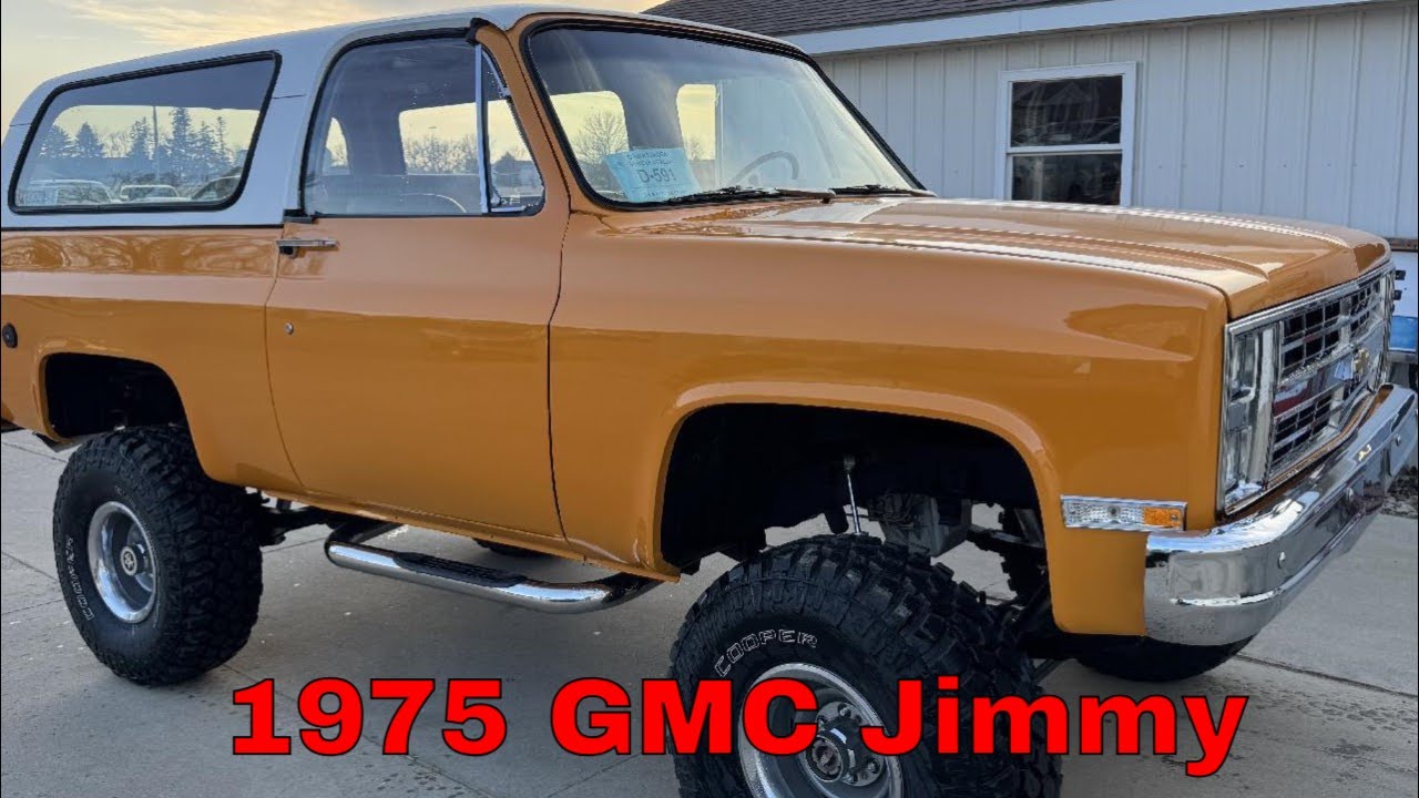 1975 GMC Jimmy Custom - Walk Around 14356 - YouTube