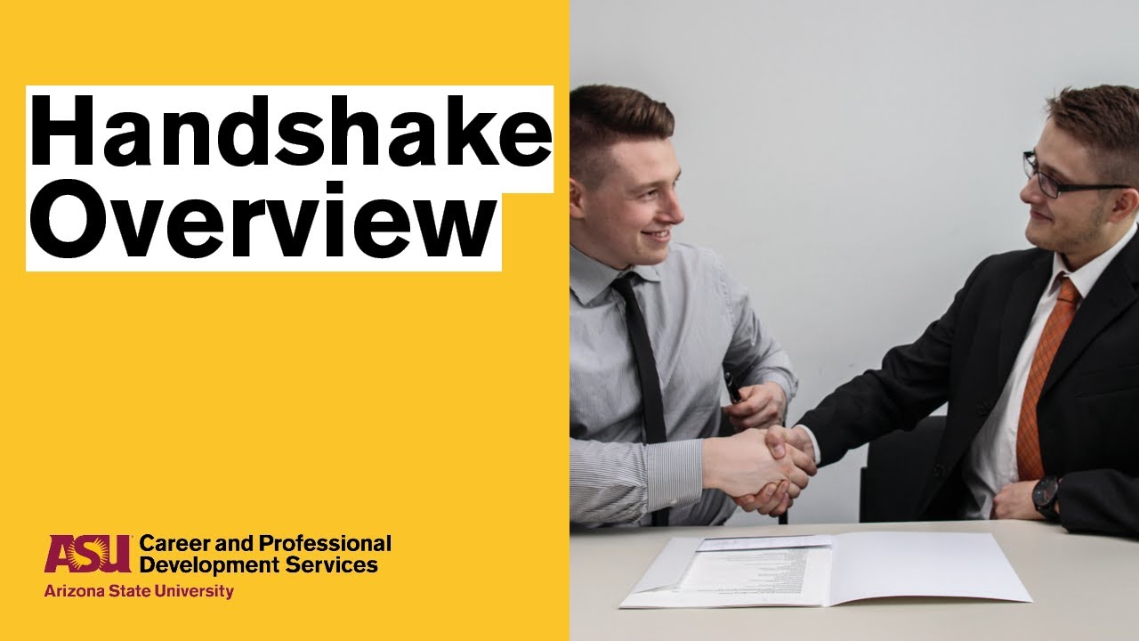 Handshake Overview & Profile Development - YouTube