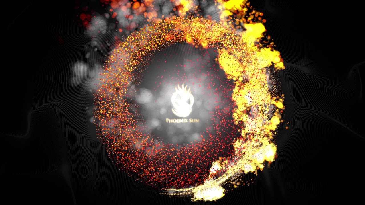 fiery fire logo reveal after effects template - YouTube
