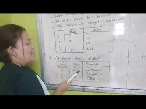 #Struktur Data ( Def pointer & linked list, menambahkan simpul,menghapus simpul akhir) - YouTube