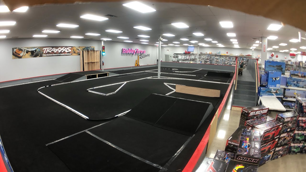 6amRC. HobbyTown Raceway. 17.5 Buggy B-main - YouTube