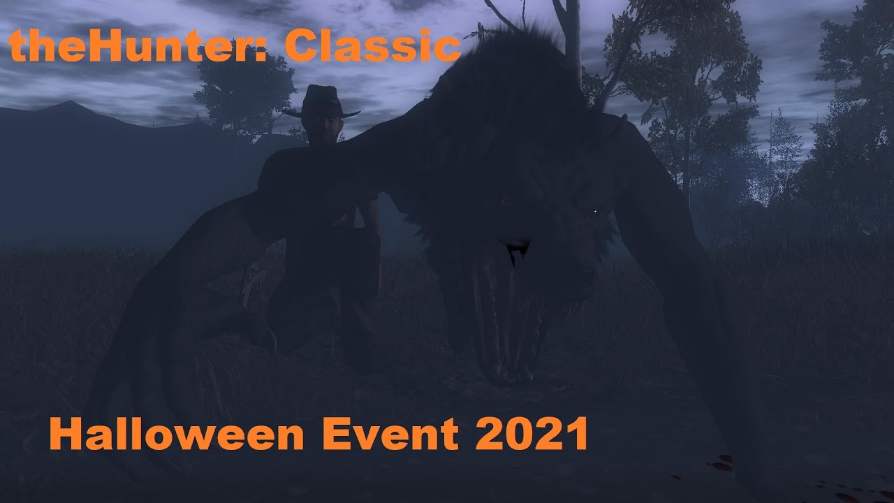 Hunting Werewolves!! theHunter: Classic Halloween Event 2021 - YouTube