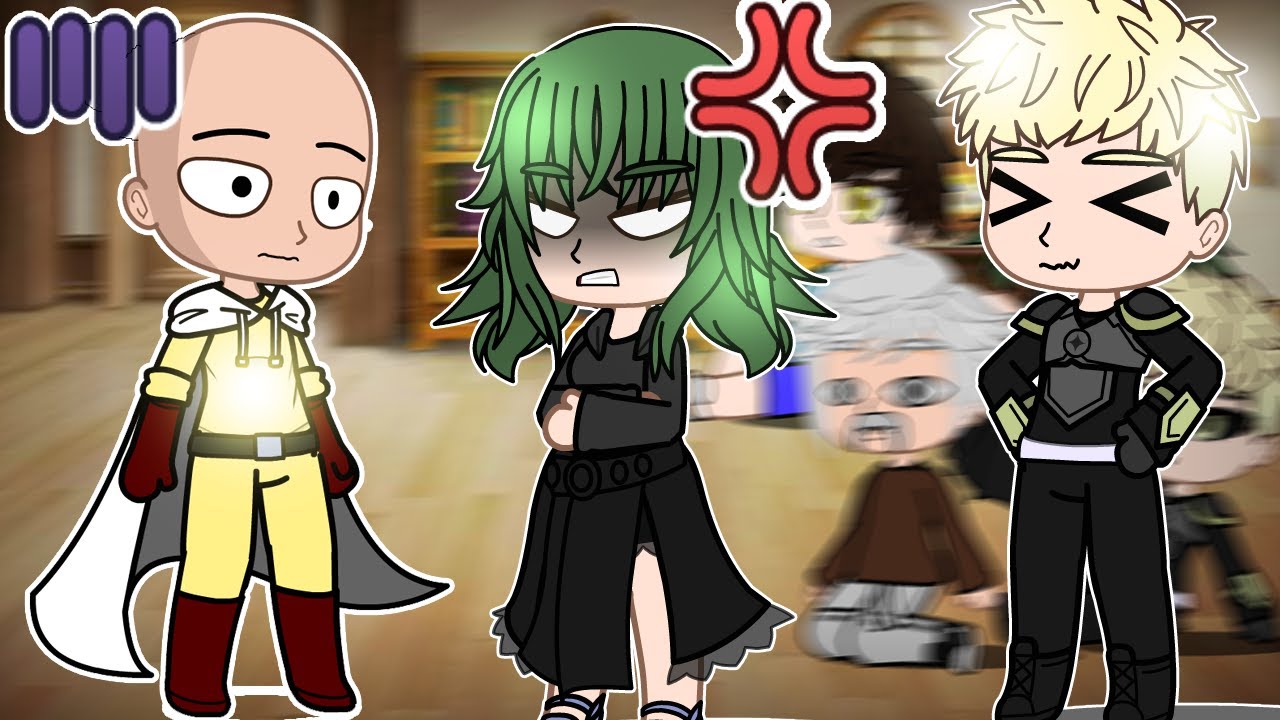 S-Class Heroes React To Saitama // One Punch Man // Gacha Club - YouTube