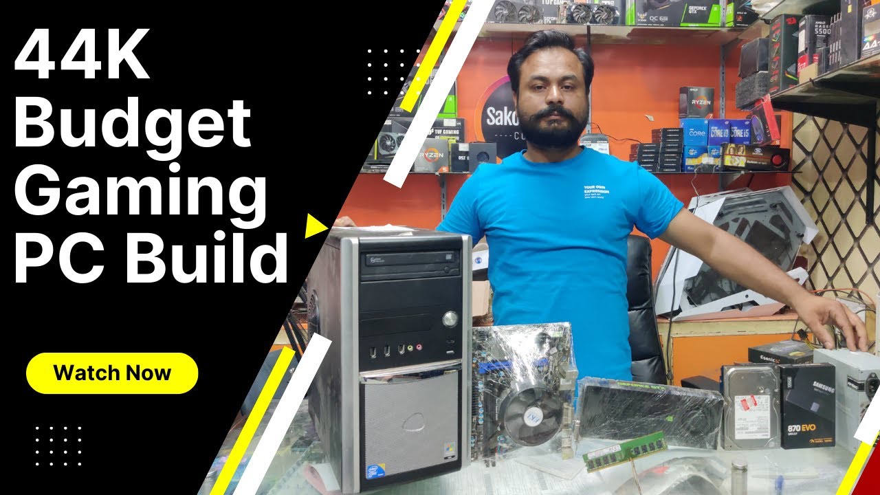 44K Budget Gaming PC Build For Azeem From Bahāwalnagar - YouTube