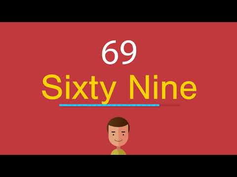 69 по-английски