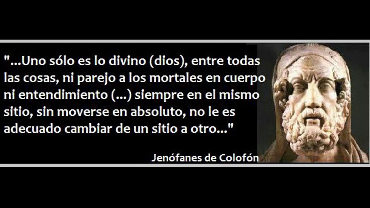 Filosofía, Vida, Obra y Fragmentos Filosóficos de Jenófanes de Colofón ...