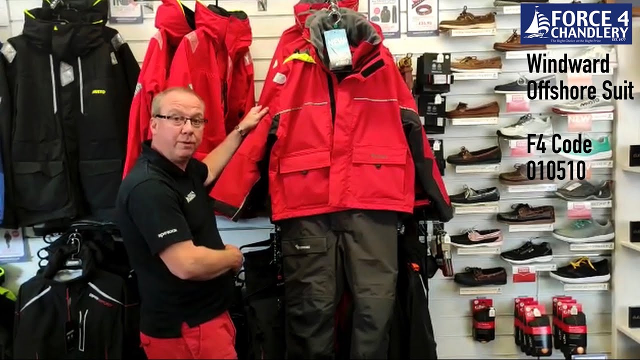 Exclusive Windward Offshore Suit - for Sailing & Boating - Force 4 ...