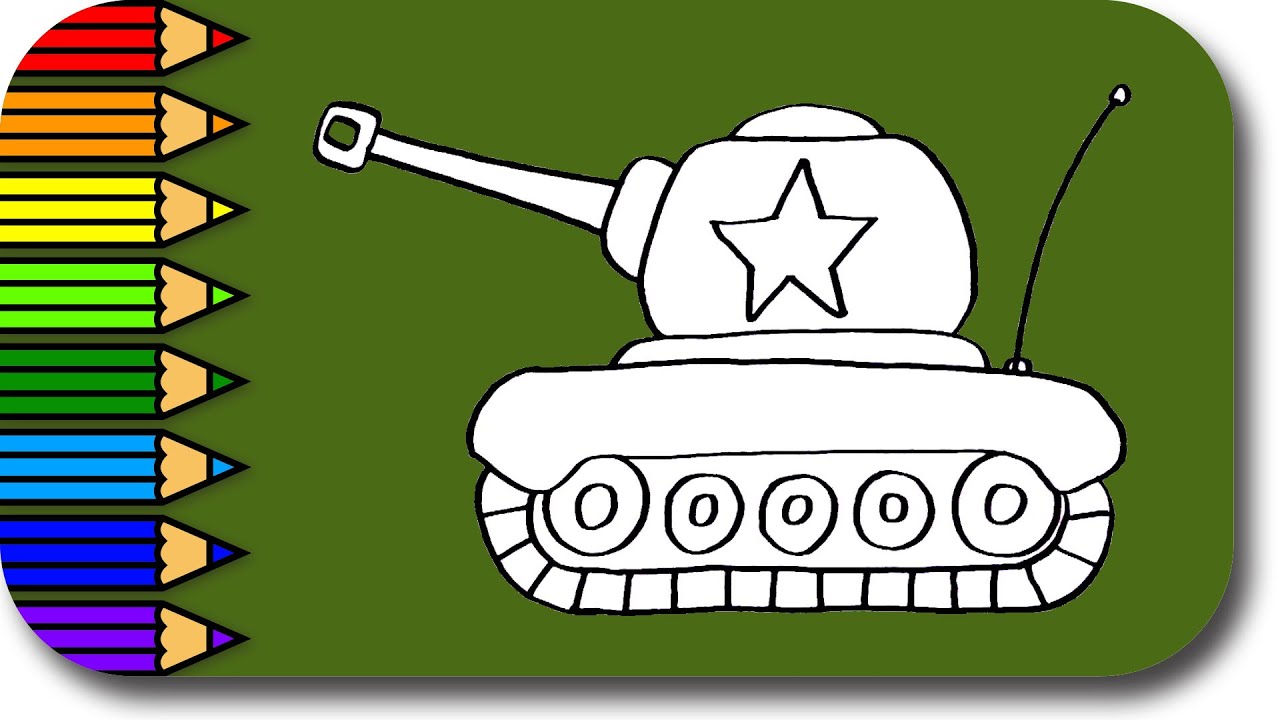 Simple Cartoon Tank