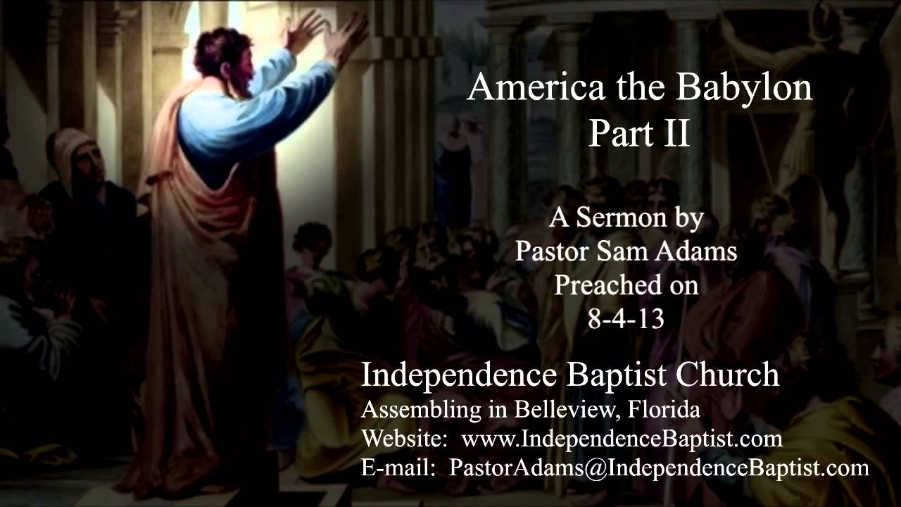 America the Babylon (Part II) - YouTube