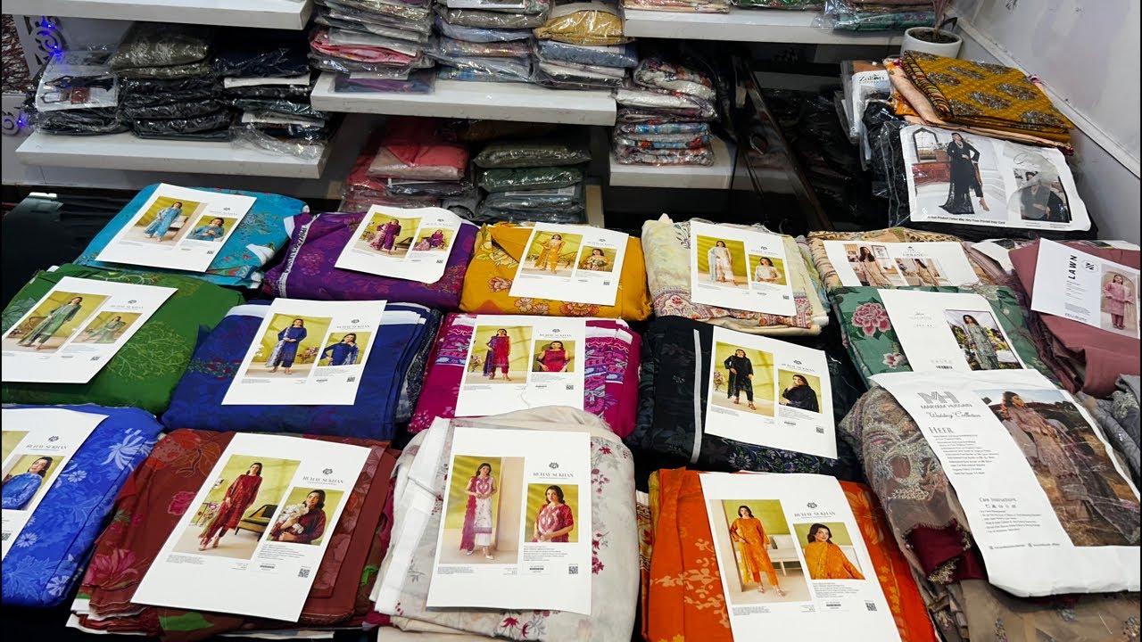 Ruhay sukhan new launch at AZ Textiles By Zoya Syed in live - YouTube