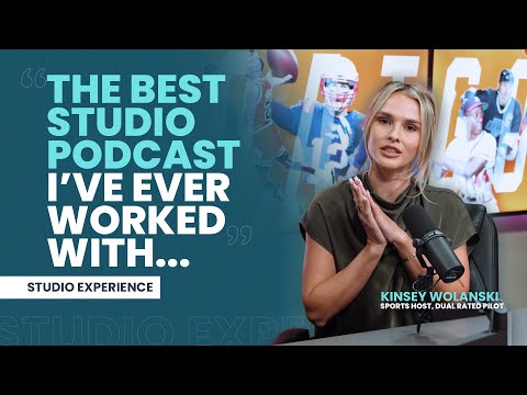 The Best Podcast Studio in LA! - Kinsey Wolanski