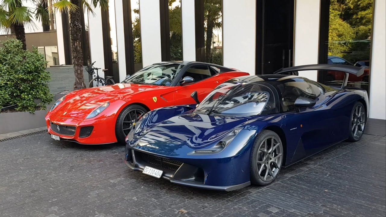 SUPERCARS in MILAN #19(599 GTO, M4 CSL, HURACAN STO, Dallara Stradale ...