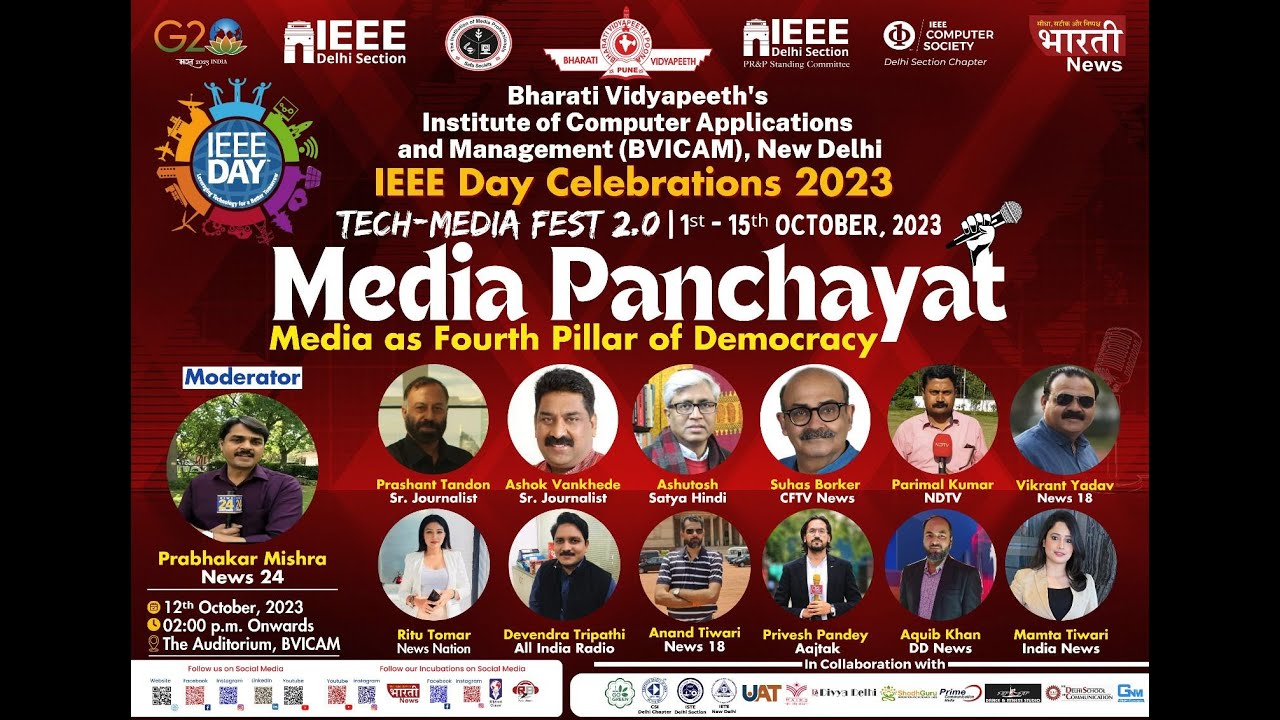 Expert Talk by Mr. DEVENDRA TRIPATHI | Media as Fourth Pillar of Democracy | Bharati News - YouTube