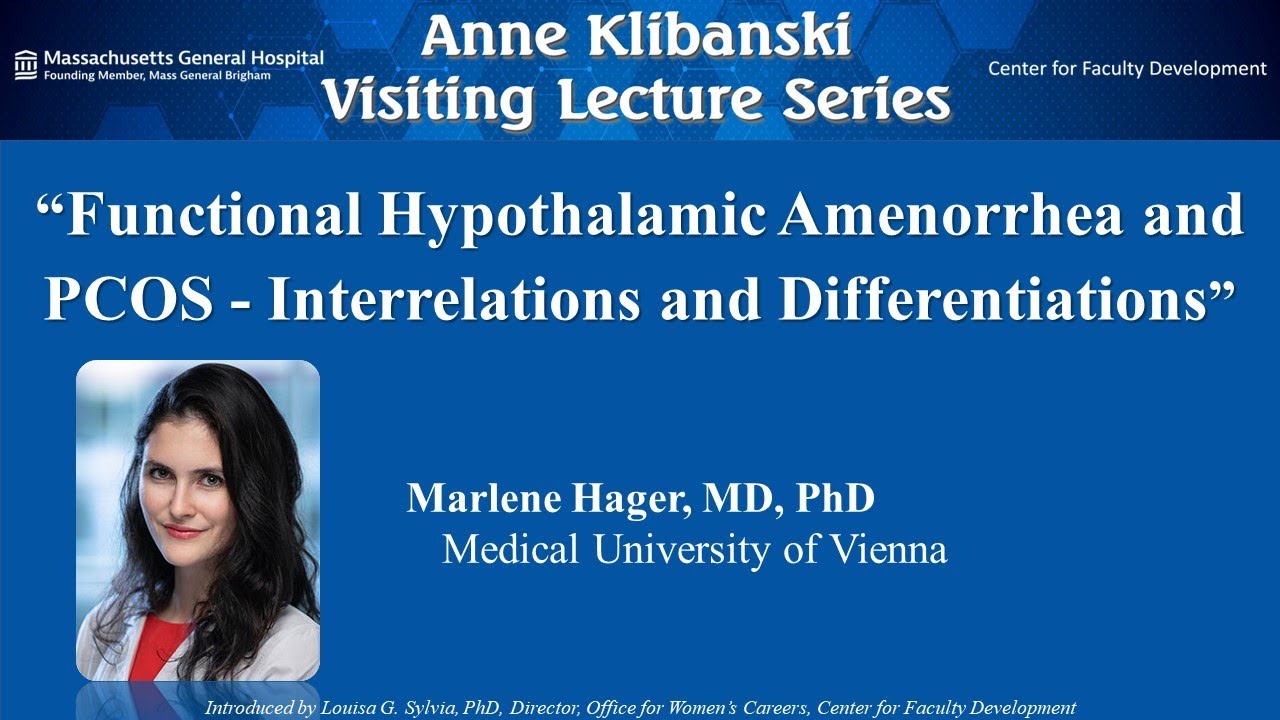 2023 Anne Klibanski Visiting Lecture Series 09 with Dr. Marlene Hager ...