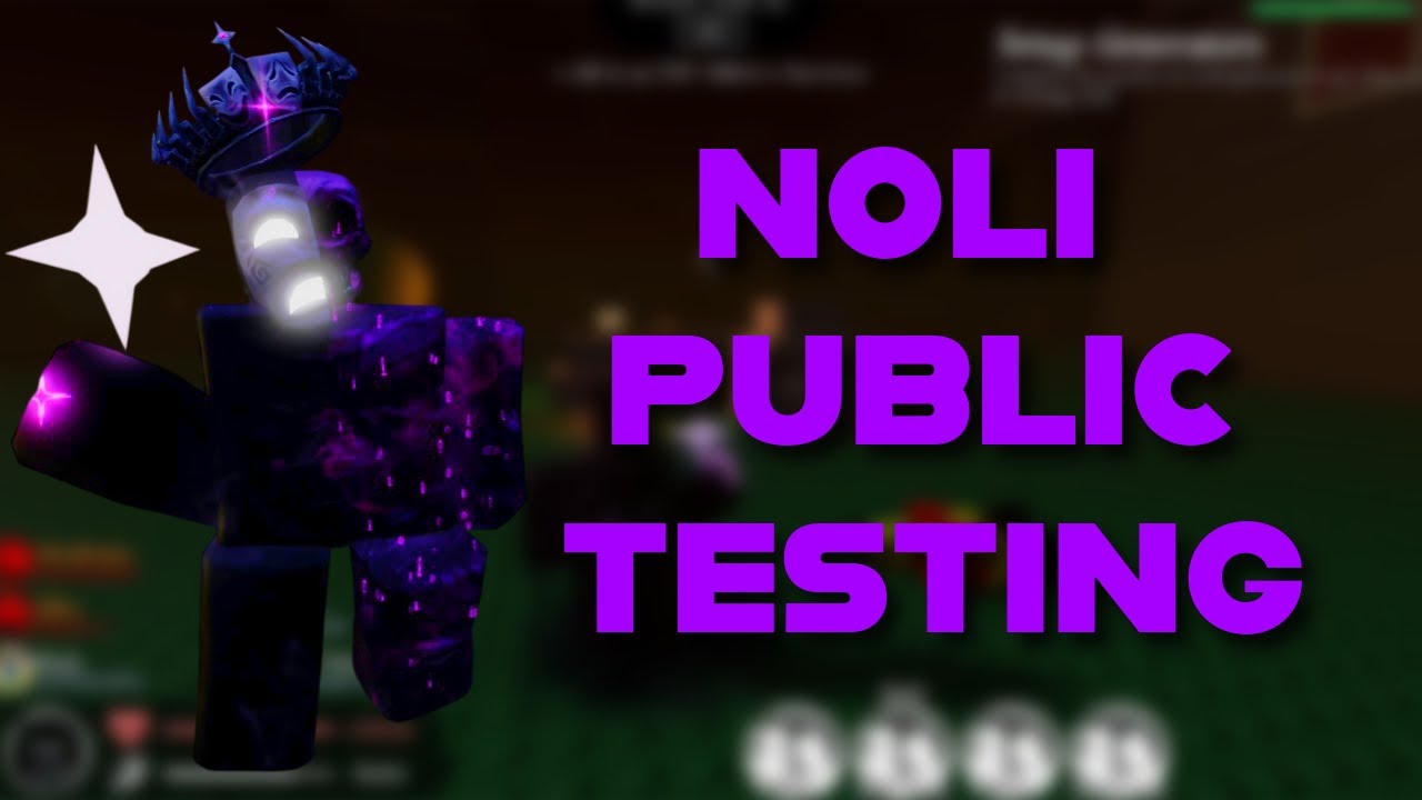 [ROBLOX: FORSAKEN PUBLIC TESTING] Noli Public Testing Gameplay - YouTube