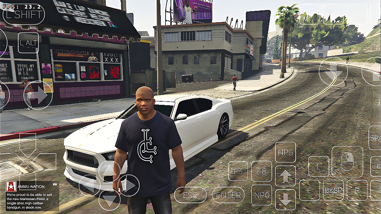 GTA V 16GB | SD778g Winlator Bionic Ludashi Android Gameplay - YouTube