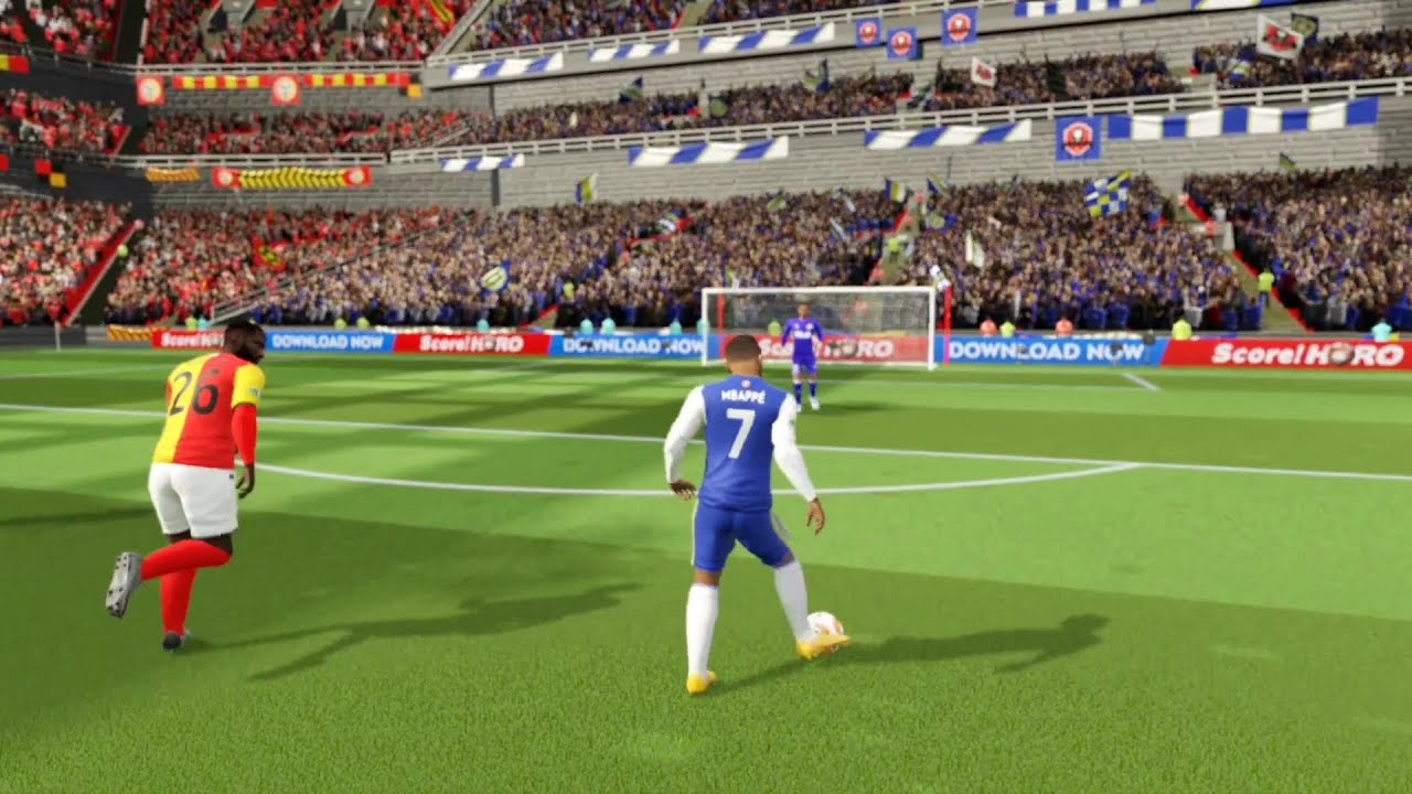 DLS | Mbappé lobs Courtois to seal the victory! | Galatasaray SK (0) 0-3 (2) Exeter City - YouTube