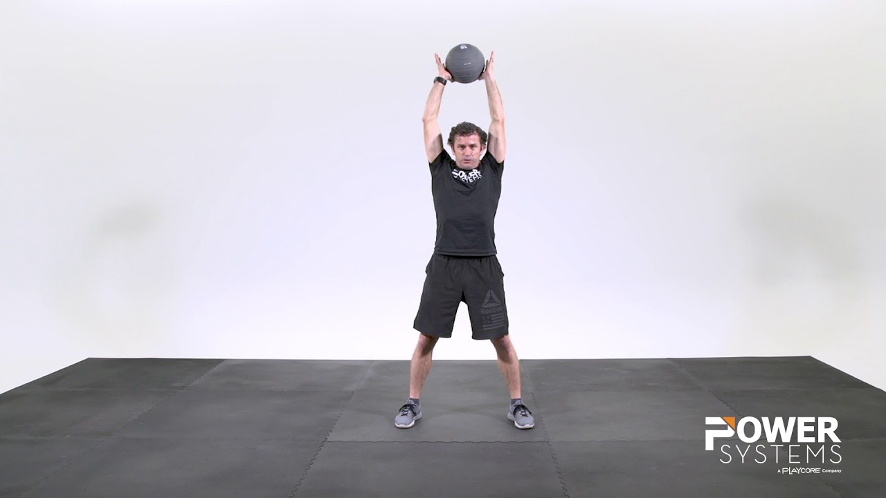 OCR Grip Strength Training Exercise - Slam Ball Snatch - YouTube
