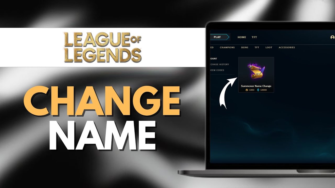 How to Change Name in League of Legends - YouTube