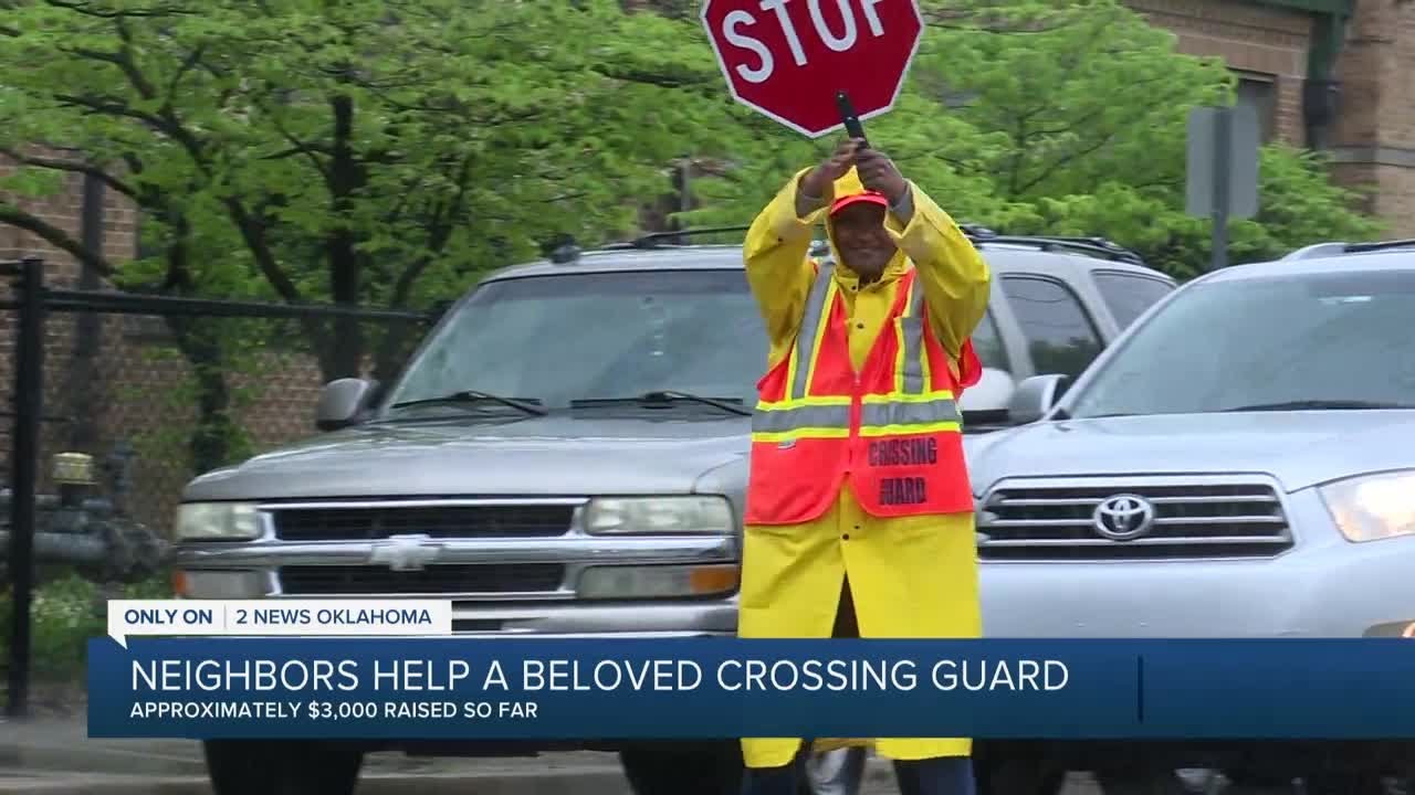 Neighbors Help a Beloved Crossing Guard - YouTube