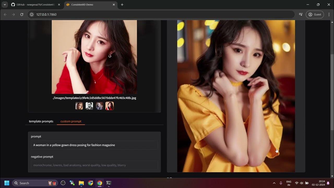 ConsistentID: Unmatched Portraits with High-Fidelity and Rapid Customization - YouTube