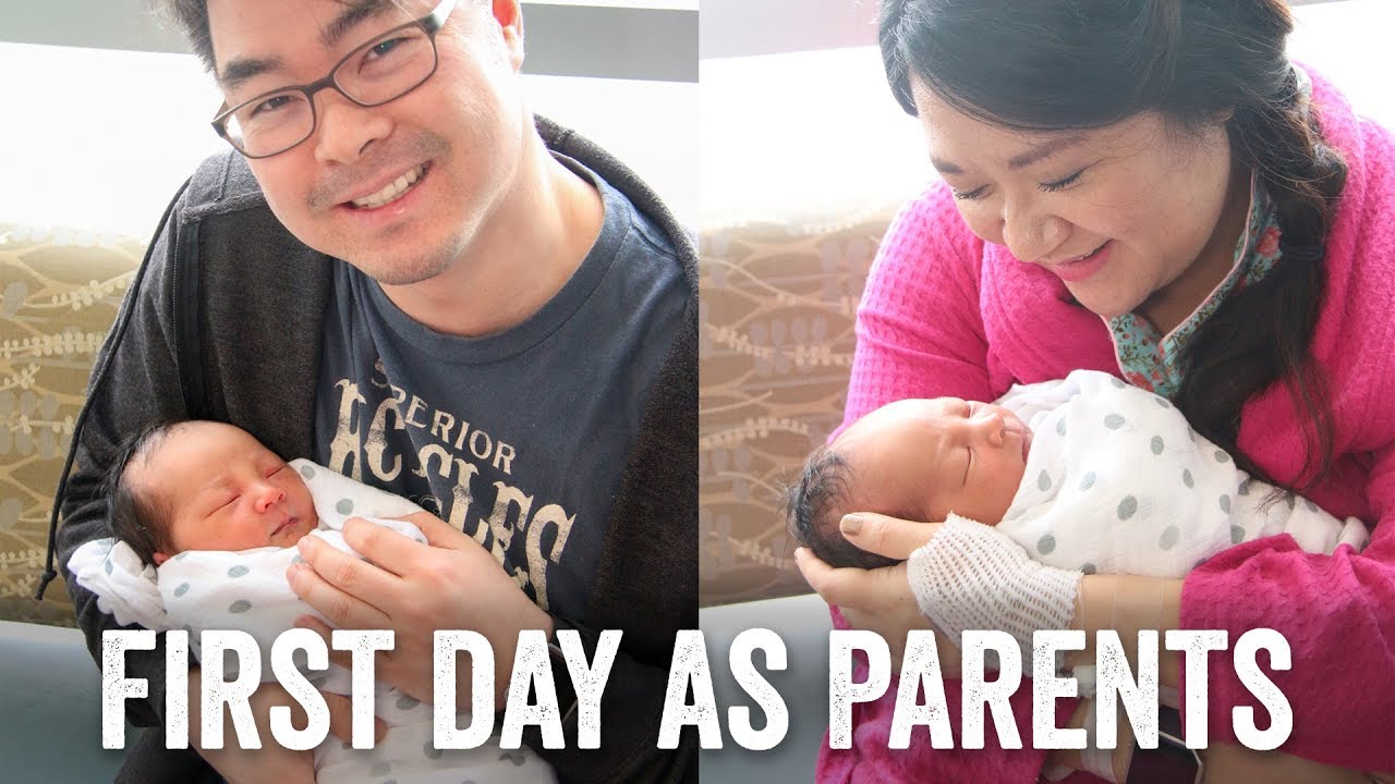 Our First Day As Parents! | Going Home with Baby - YouTube