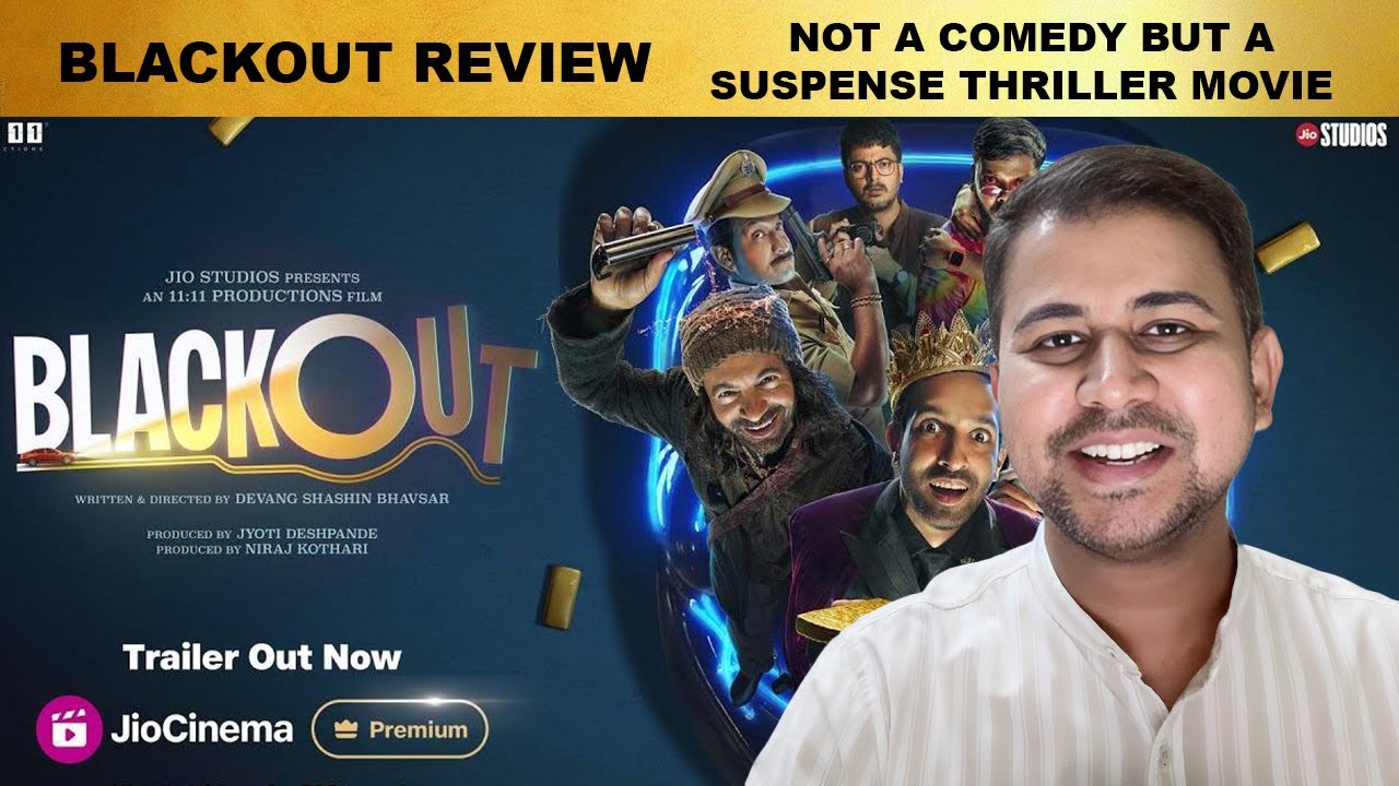 Blackout Review By AZHAR | Vikrant Massey, Mouni Roy, Sunil Grover | Movie Darshan - YouTube