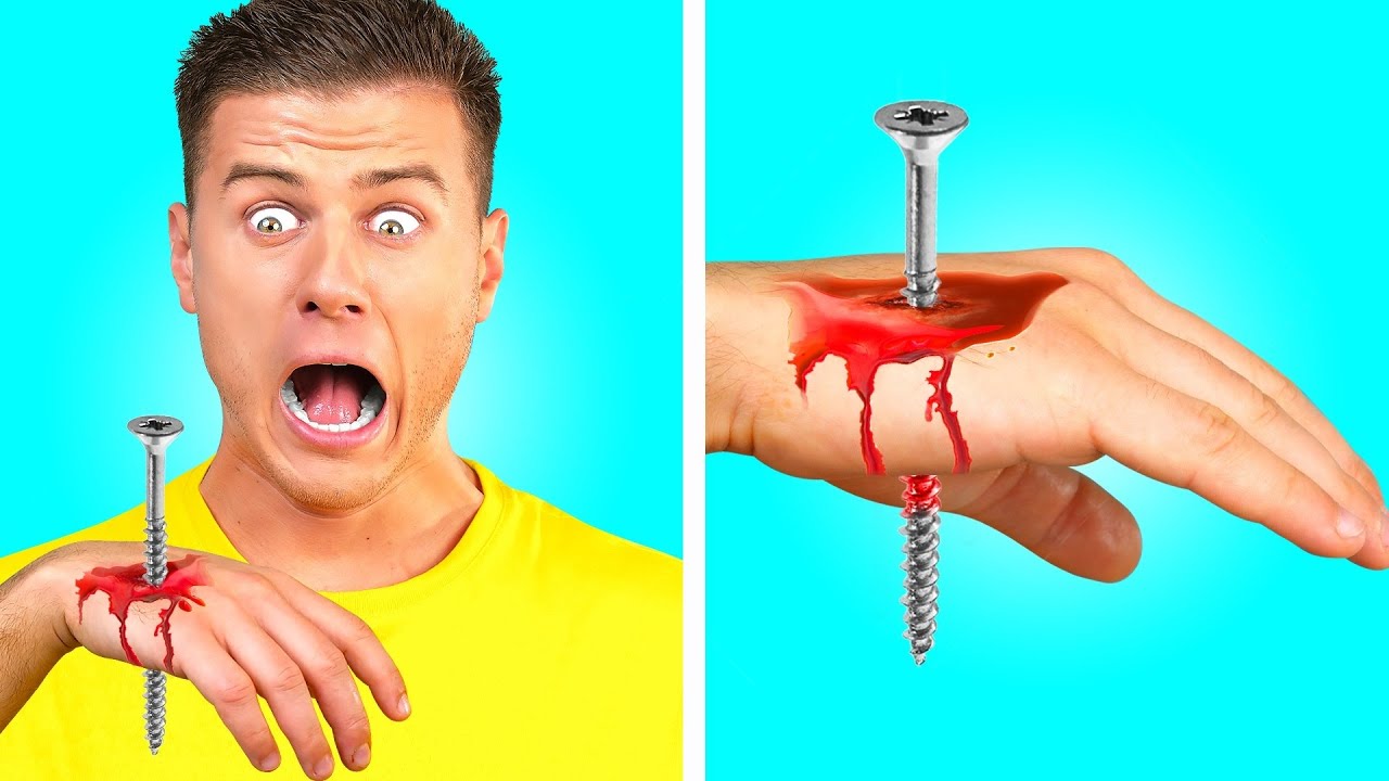 Lustige Halloween Streiche | DIY Halloween Tricks von Fun Teen - YouTube