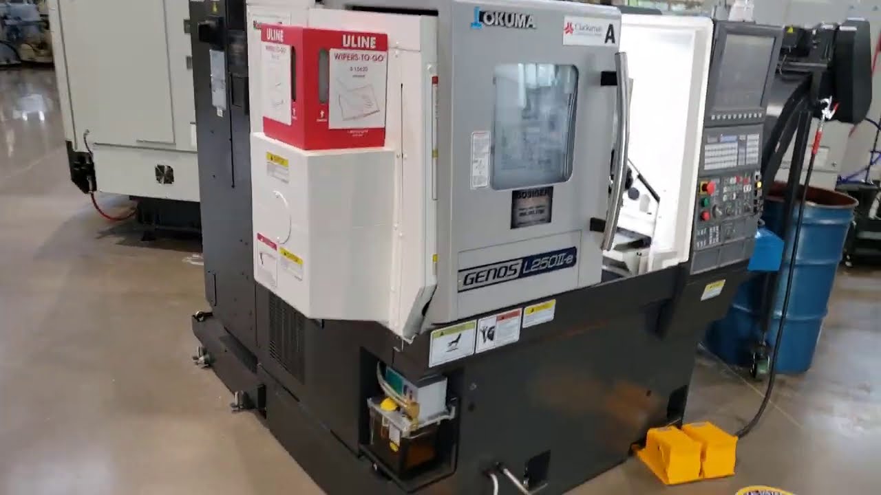OKUMA GENOS L250 II Walkaround - YouTube
