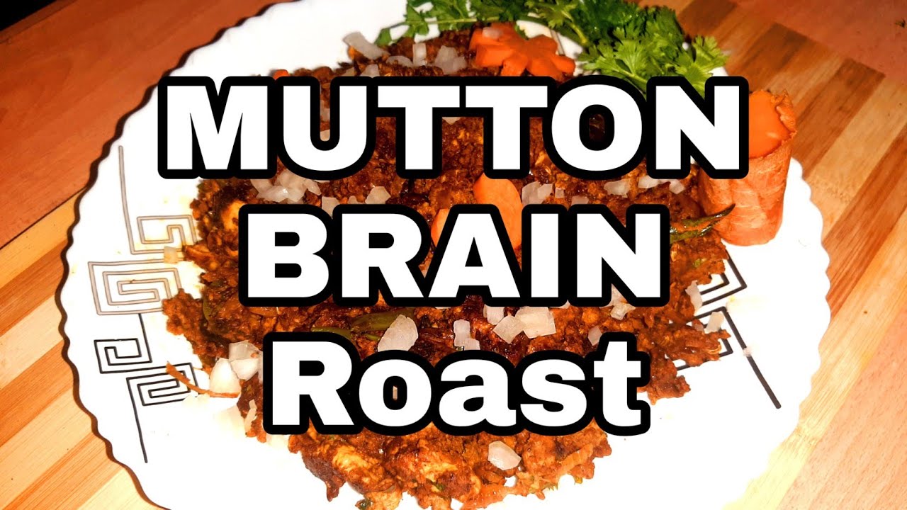 Mutton brain roast - YouTube