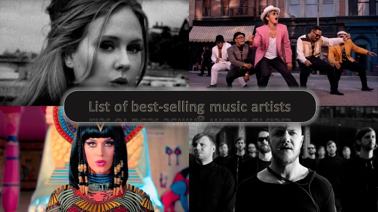 Comparison: List of best-selling music artists - part 1 - YouTube