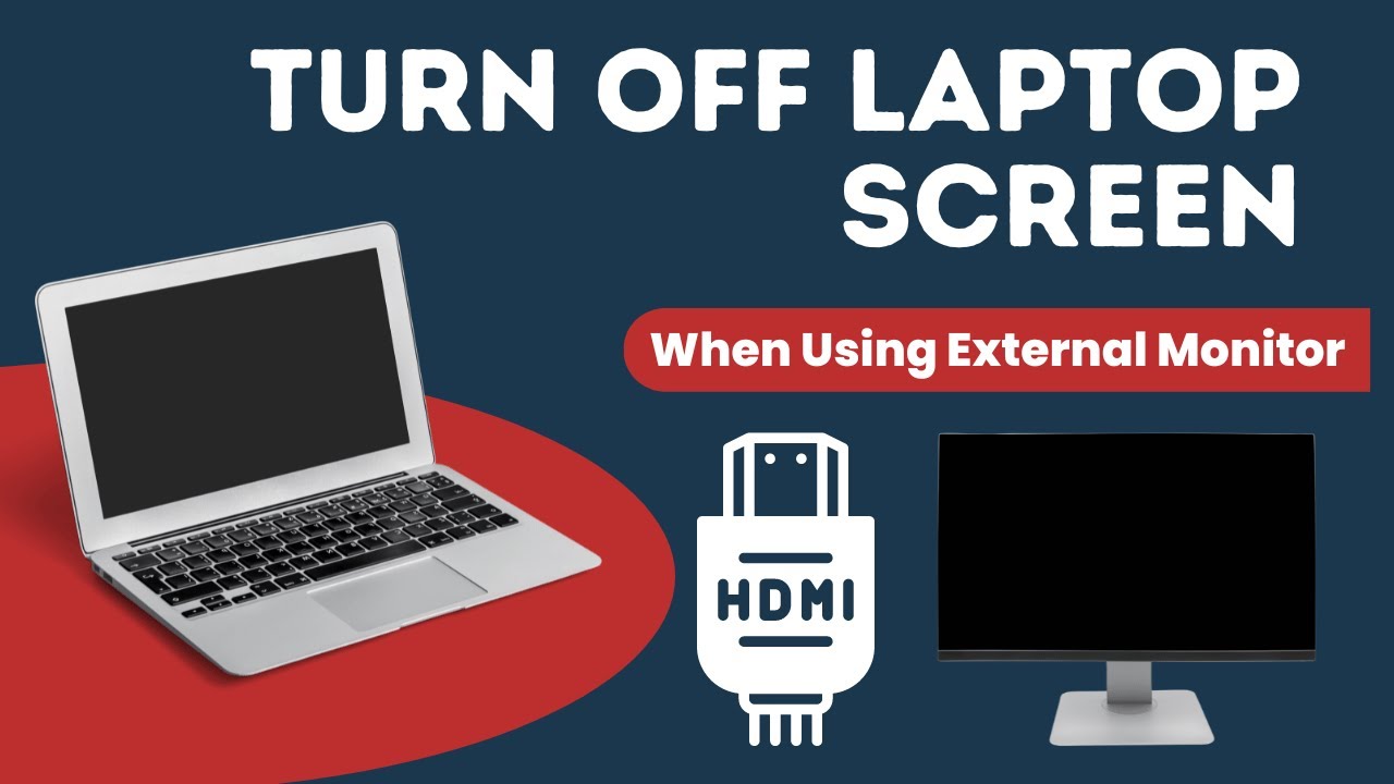 How to Turn off laptop screen when connected to hdmi windows 11-Boost ...