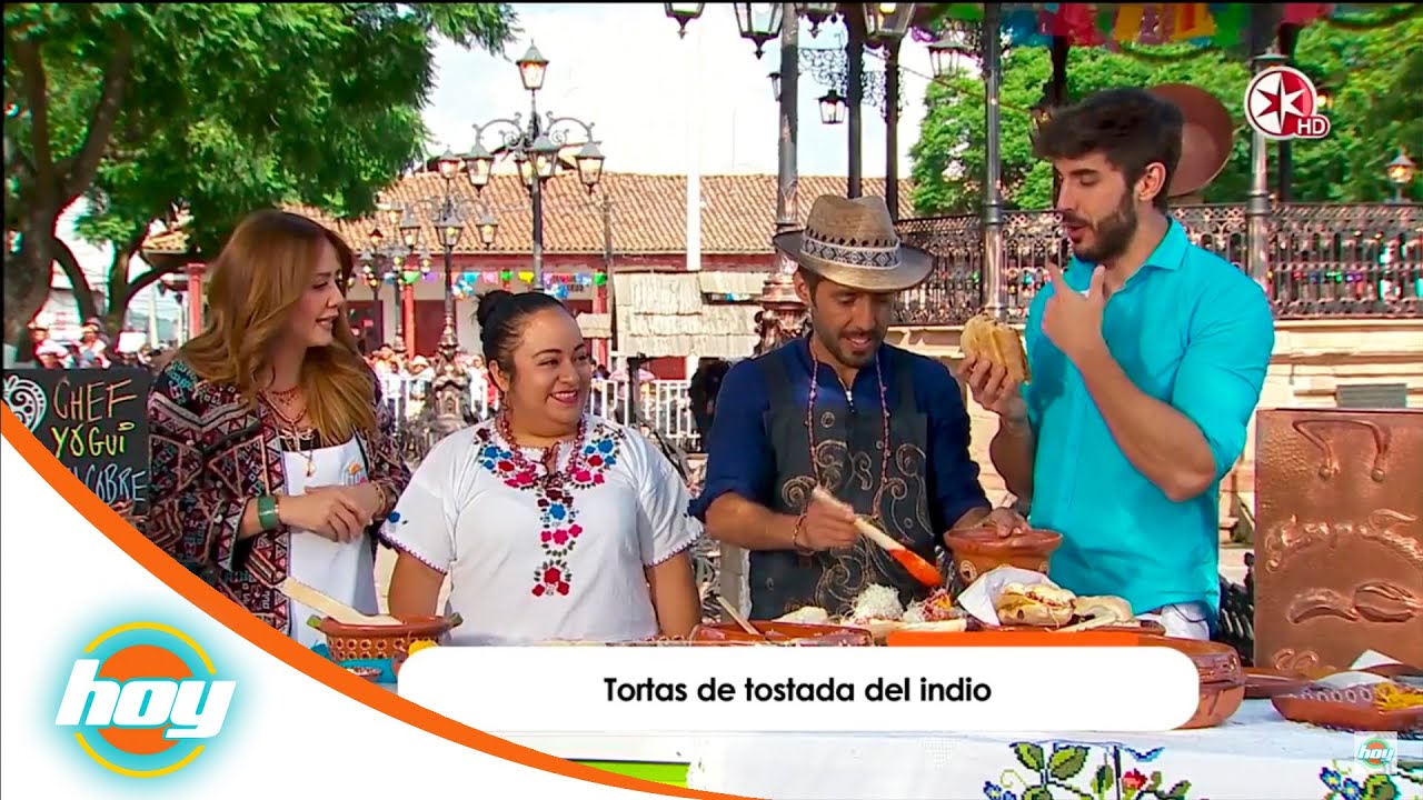 Tortas de tostada del indio | Chef Yogui | Hoy - YouTube