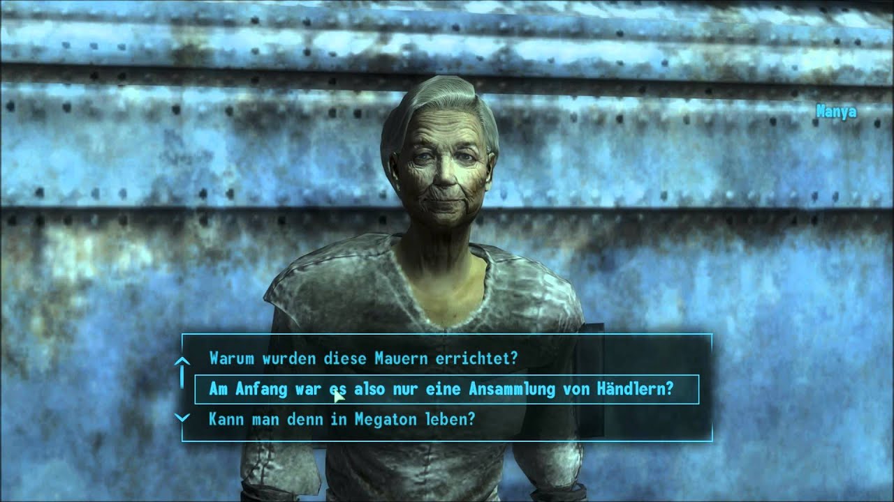 Let's Play Fallout 3 - #008 Geschichtsstunde mit Manya - YouTube