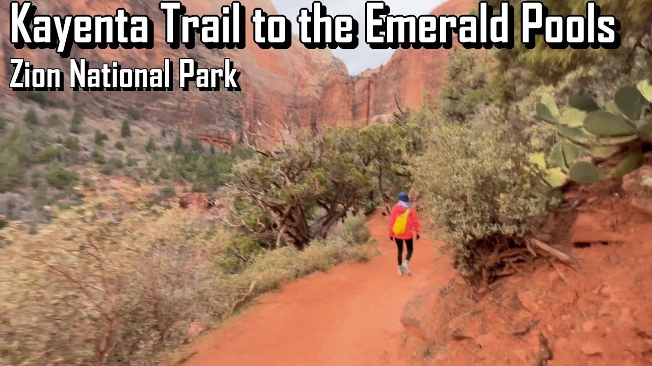 Kayenta Trail to the Emerald Pools - Zion National Park - YouTube
