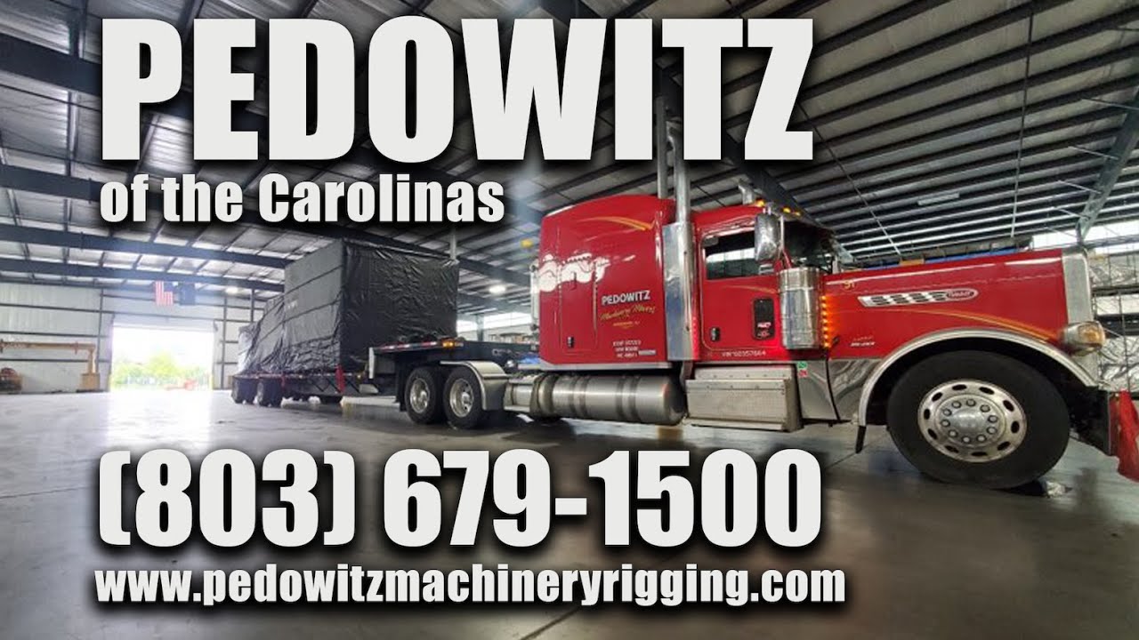Pedowitz Machinery Movers Heavy Equipment Rigging Charlotte NC Trucking ...