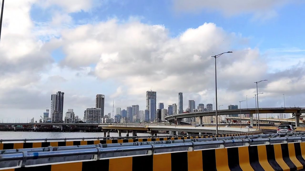 Mumbai Coastal Road, North Bound. World class road 🔥 Amazing Views ...