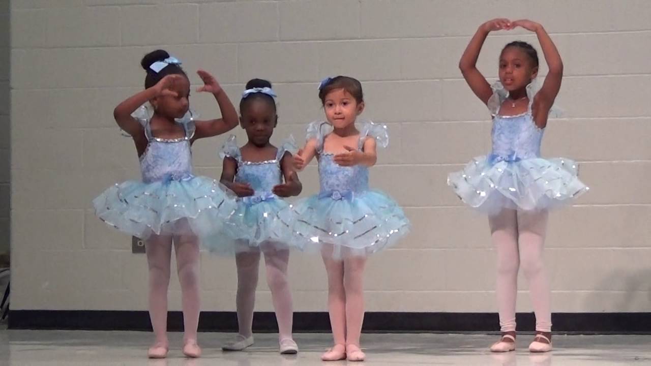 Gi Gi's First Dance Recital-The Ballet Routine - YouTube