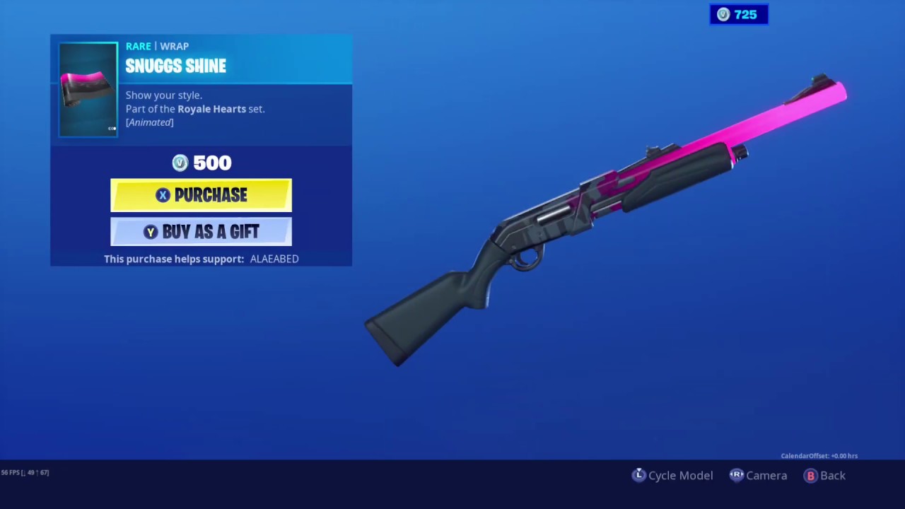 *NEW* SNUGGS SHINE WRAP IN FORTNITE! - YouTube