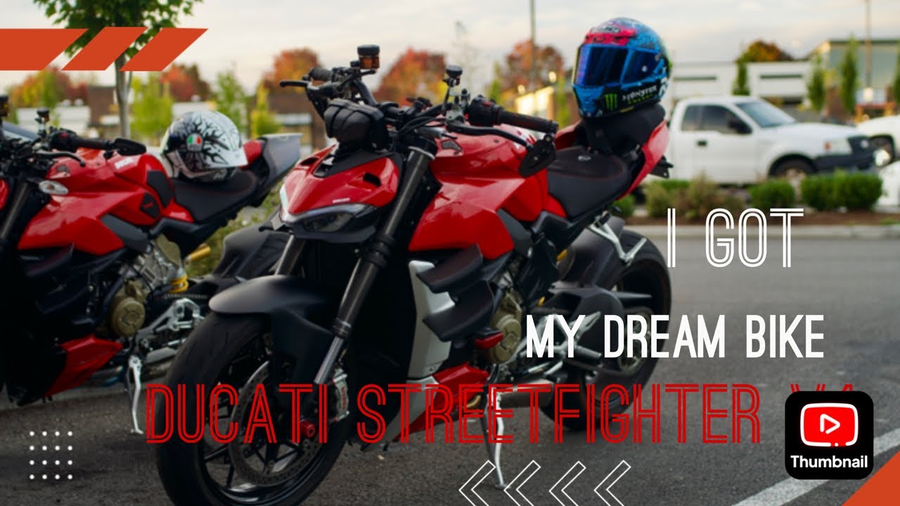 I GOT MY DREAM BIKE! | 2021 Ducati Streetfighter V4 - YouTube