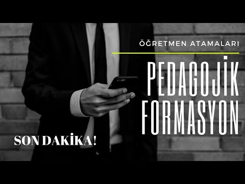 26) SON DAKİKA! PEDAGOJİK FORMASYON ÖĞRETMEN ATAMALARI RESMİ KAYNAK